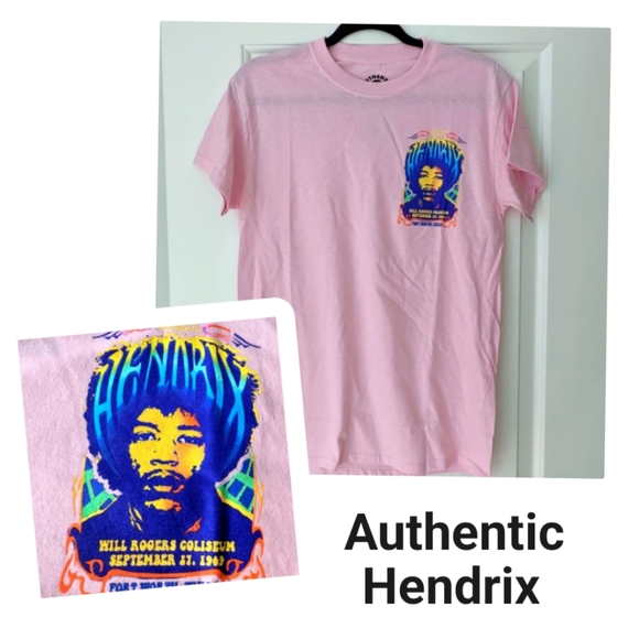 Authentic Hendrix | Shirts | Take 5 Off Unisex Authentic Hendrix Tour ...